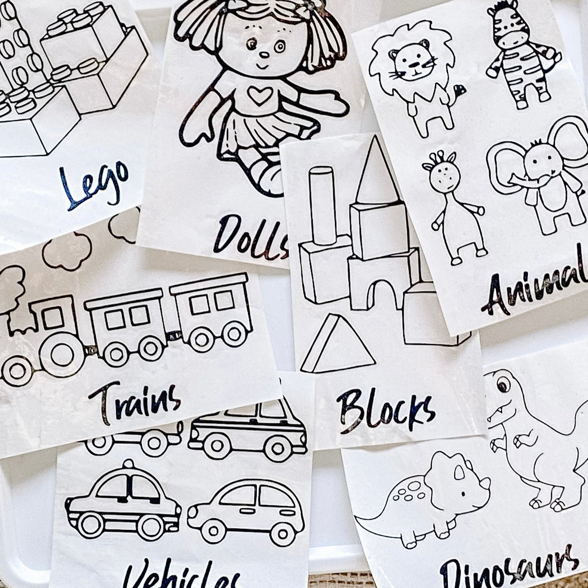 TOY BOX LABELS – Vinyl Me